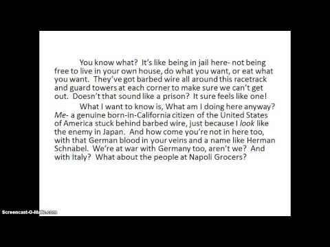 Letter From a Concentration Camp by Yoshiko Uchida