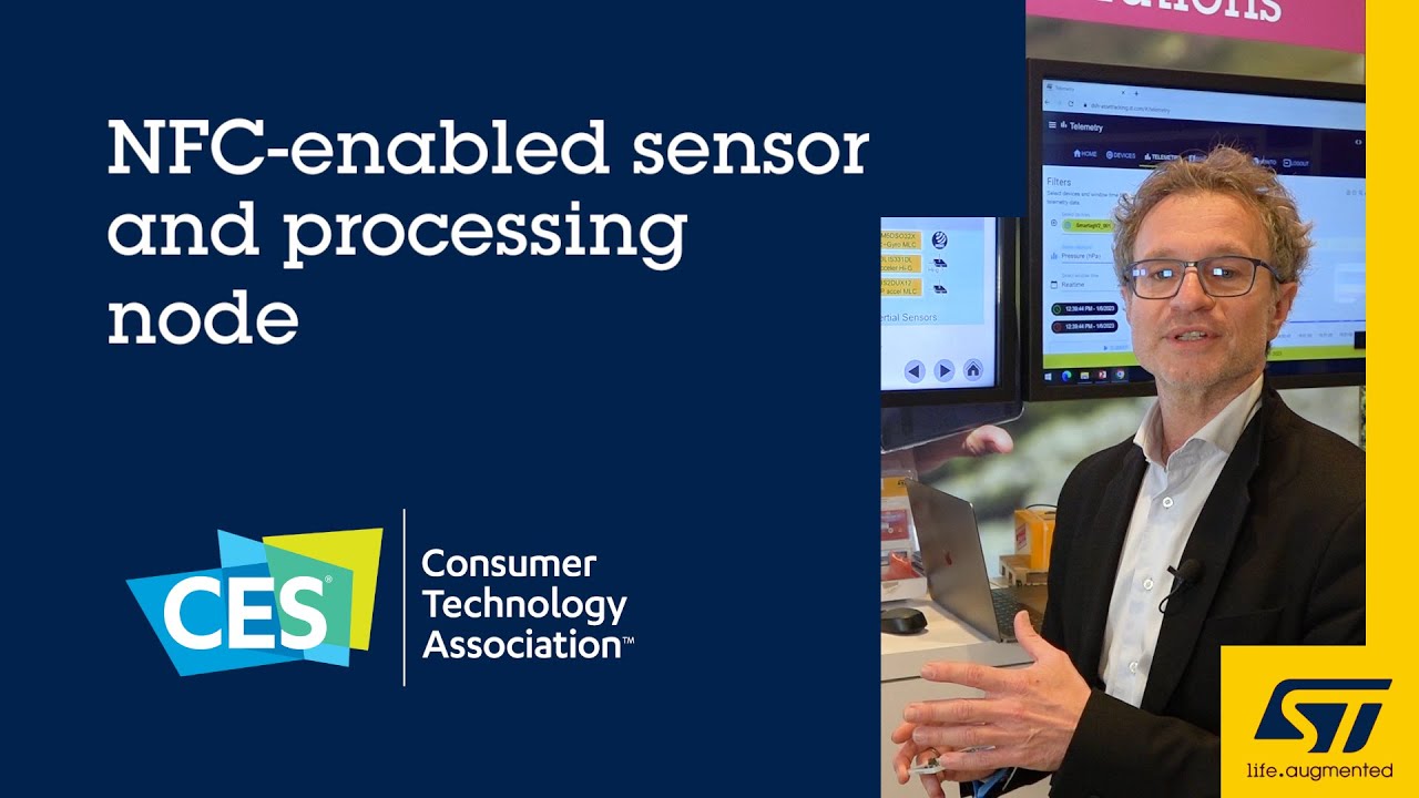 CES 2023: NFC-enabled sensor and processing node