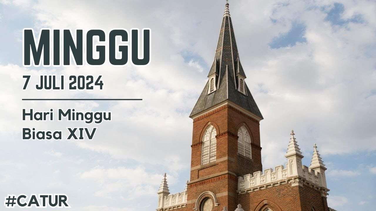 Bacaan Liturgi Minggu 07 Juli 2024 - Hari Minggu Biasa XIV