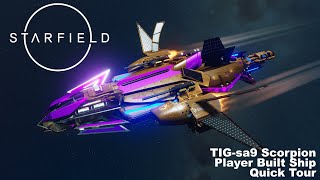 STARFIELD - TIG-sa9 Scorpion - Exterior Tour - PC 4K at Starfield Nexus ...