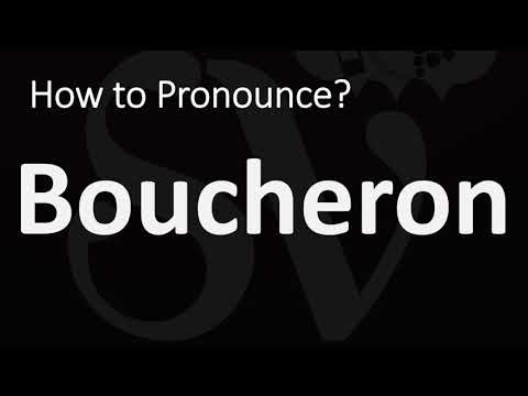 How to Pronounce Boucheron? (CORRECTLY)