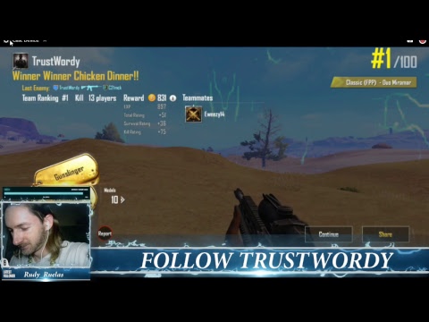 Watch me play PUBG MOBILE top rank - Anthony Silvestrini #3