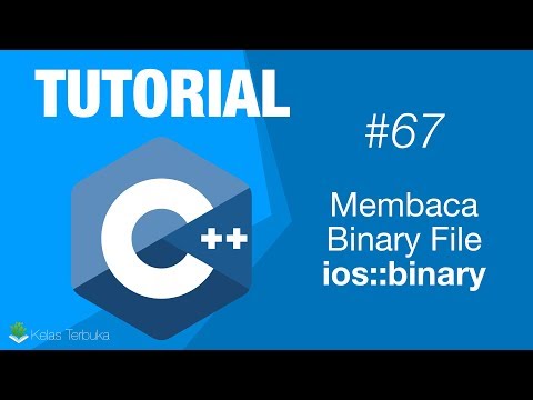 Learn Belajar C Dasar 67 Membaca Binary File | ios binary - Mind Luster