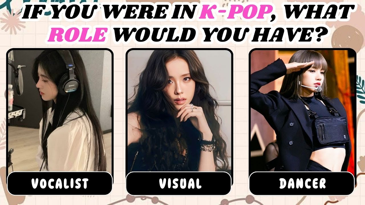 ✨ If You Were in K-pop, What Role Would You Have? 💖 | Fun Personality KPOP Quiz game @quizgalaxtopia