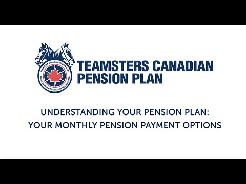 Understanding your pension plan: your monthly pension payment options.