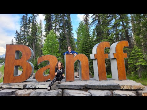 Banff AB Canada: Johnston Canyon Hike, Moose Hotel Review, & Culinary Delights | Banff Guide + Vlog!