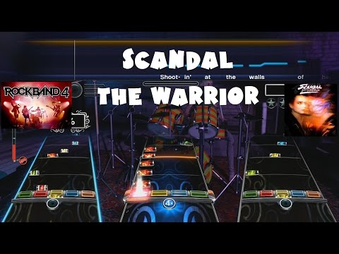 Scandal - The Warrior - Rock Band 4 Main Setlist Expert Full Band