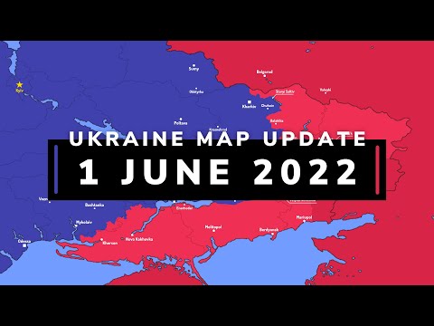 Ukraine War Map Update [1 June 2022] | Russian Invasion of Ukraine
