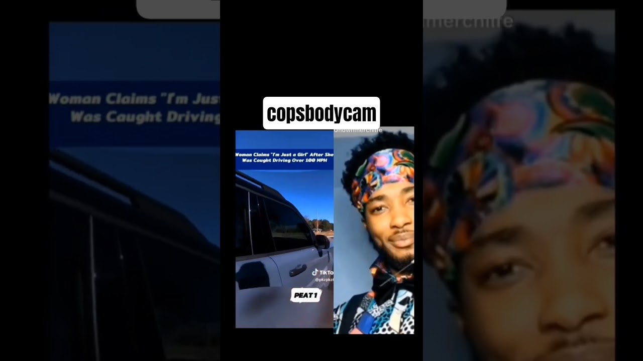 she didn't know his bright lights were illegal #copsbodycam #police #shocking