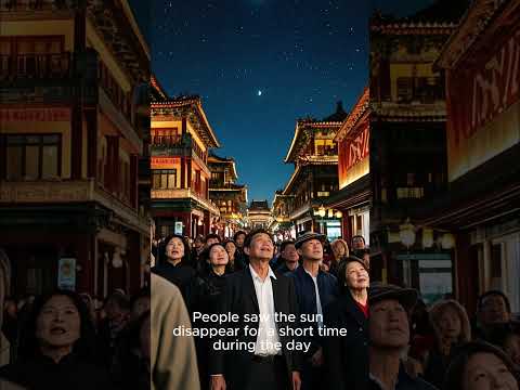 Beijing’s 1629 Solar Eclipse: When the Sun Took a Pause in Beijing