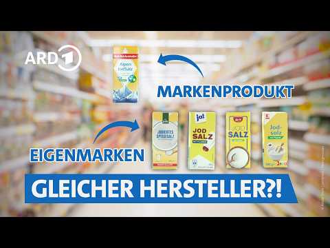 Eigenmarken im Check: SO viel Geld spart man wirklich | Marktcheck checkt SWR