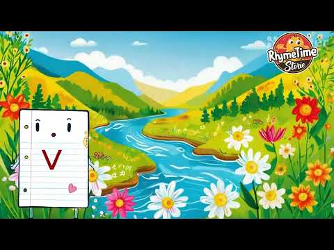 V:Vibrant Valleys | Fun and Educational Rhyming Story for Kids | @RhymeTimeStorie