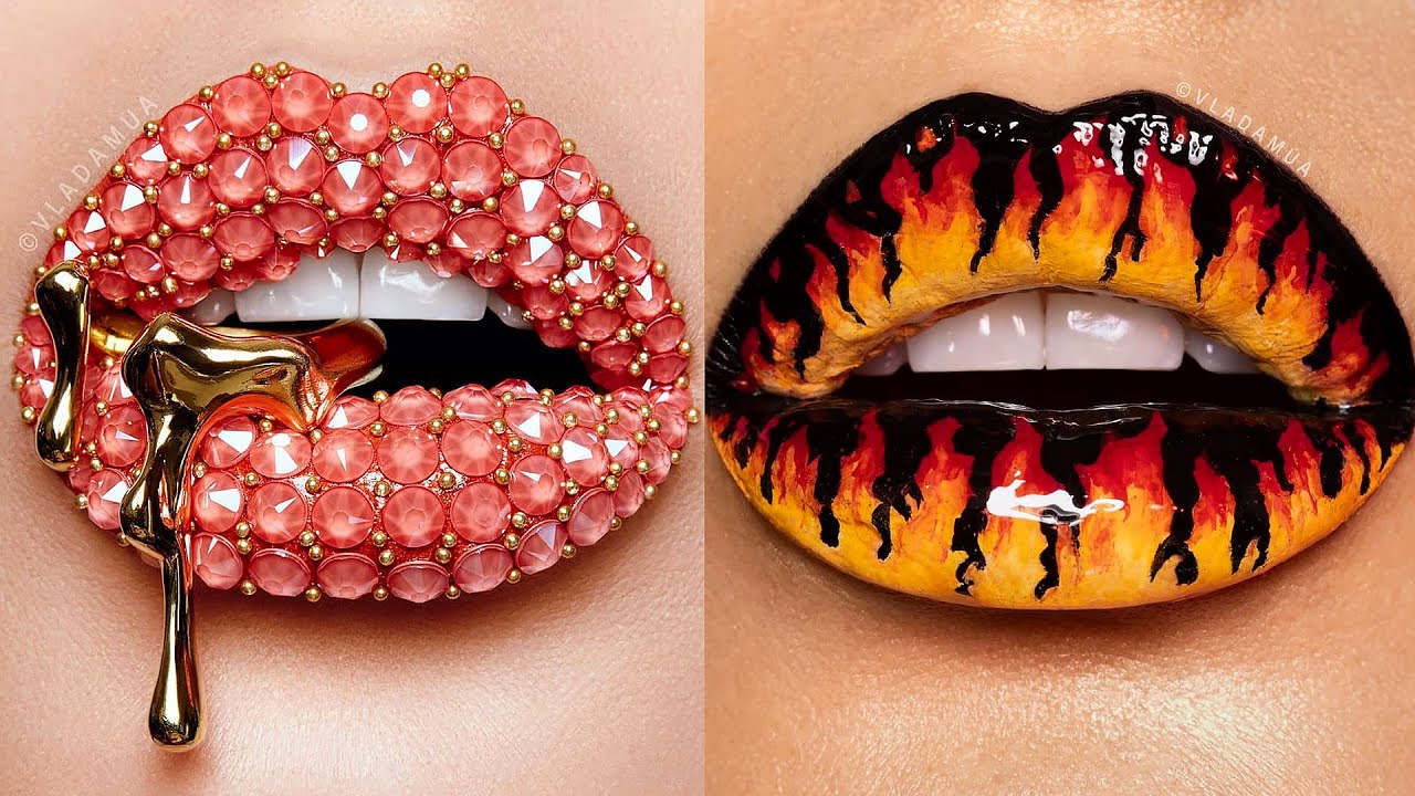 Lipstick Tutorials For 2022 💄 New Amazing Lip Art Ideas