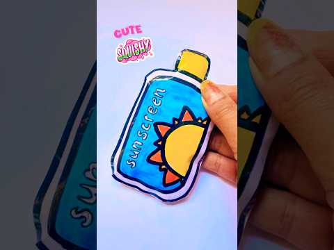 How to make a paper squishy 🎀😱❤️#shorts #squishy #papersquishy #paper#trending #cute