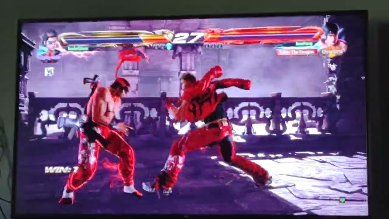 The laughing hwoarang we strikes again