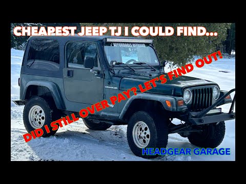 Jeep TJ on the cheap. Was it worth it?