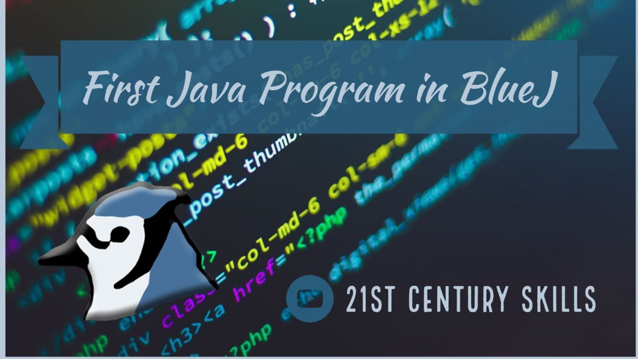 First Java Program in BlueJ  I  Java  I  ICT Skills