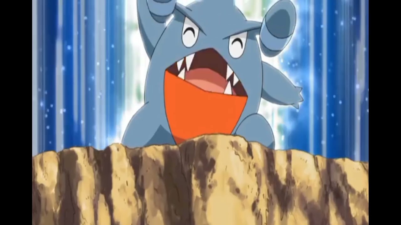Gible, Gabite, and Garchomp Pokédex Entries..wmv