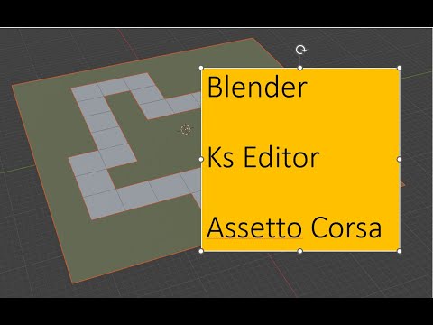 Blender / Ks-Editor / Assetto-Corsa