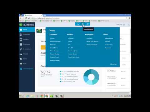 Create a Familiar Top Icon Bar in QuickBooks Online (QBO)