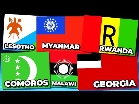 Evolution of National Flags Since 2000