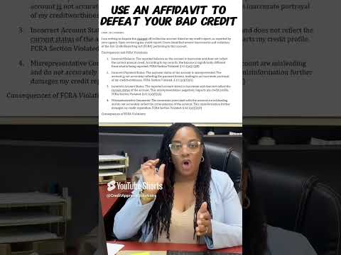 Charge-Off Disputes Made Easy 💡 | The Power of an Affidavit