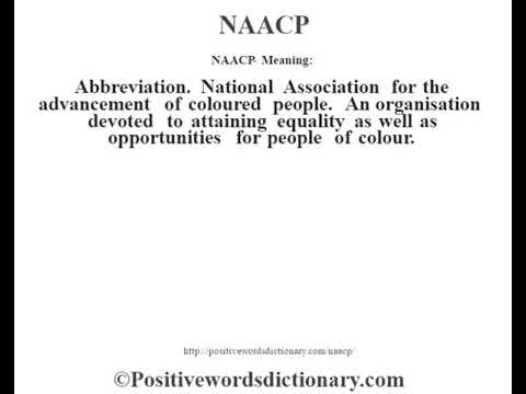 NAACP definition | NAACP meaning