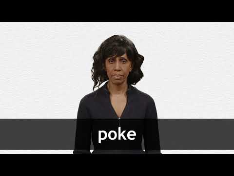 How to pronounce POKE in American English