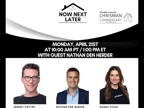 Now Next Later Monday April 21, 2025 with Nate Den Herder, CEO of Ardley