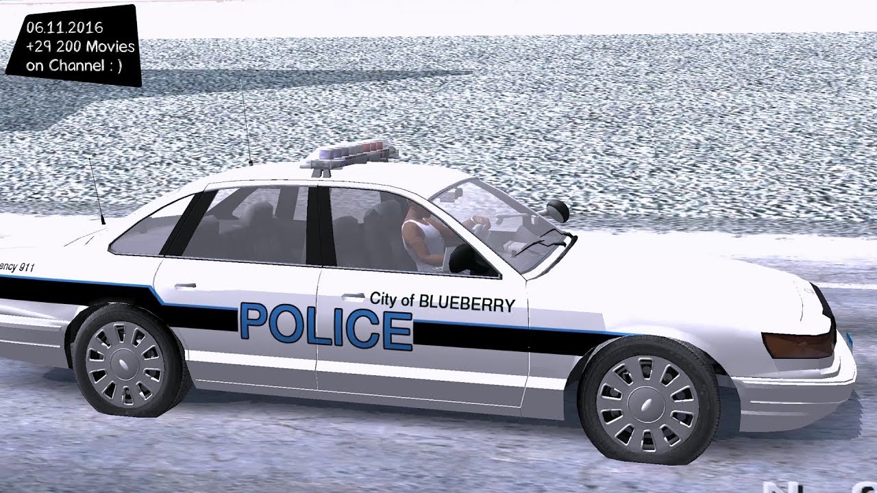1994 Brute Stainer Blueberry Police - GTA: SA