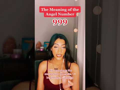 Angel Number 999 ✨ #angelnumber #angelnumbers #999