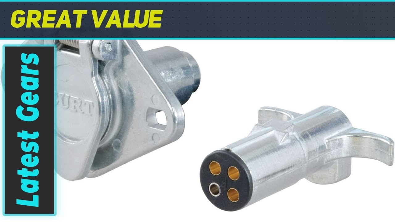 CURT 58671 4-Pin Round Wiring Harness Connectors: The Ultimate Solution for Your Trailer