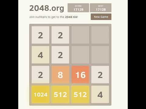 I BEAT 2048 #2048 #games #hardcore #gamer #hard