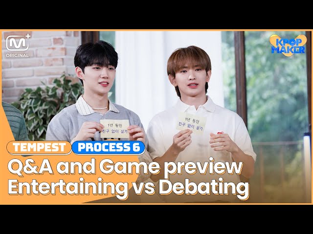 [PROCESS 6] Q&A and Preview Game | TEMPEST