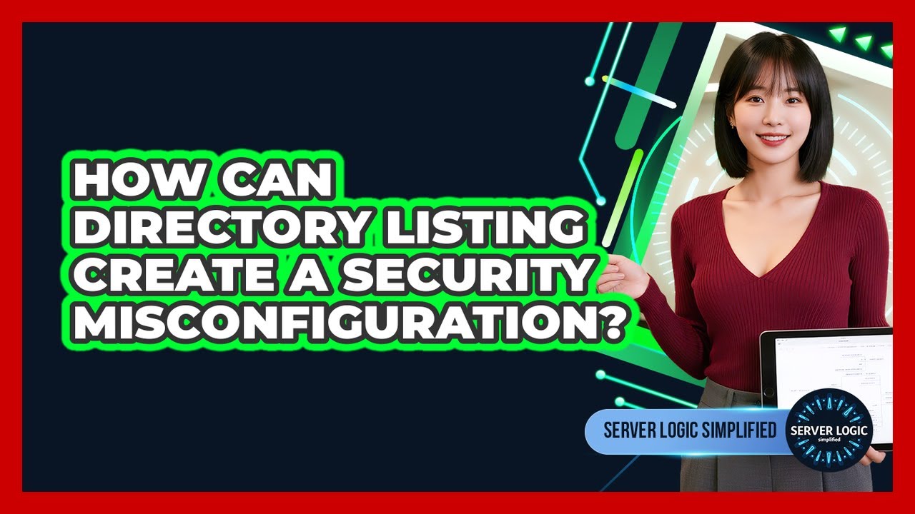 How Can Directory Listing Create A Security Misconfiguration?