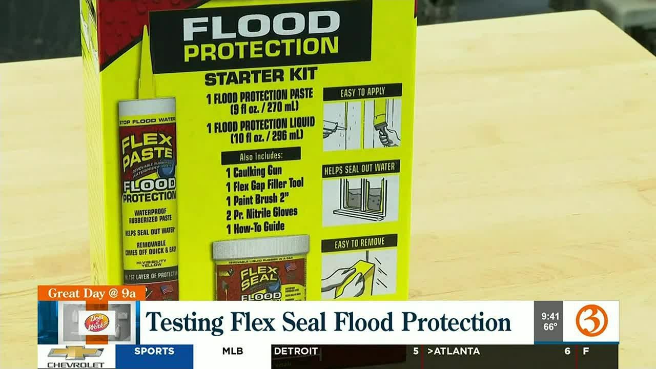 DOES IT WORK: Testing Flex Seal flood protection