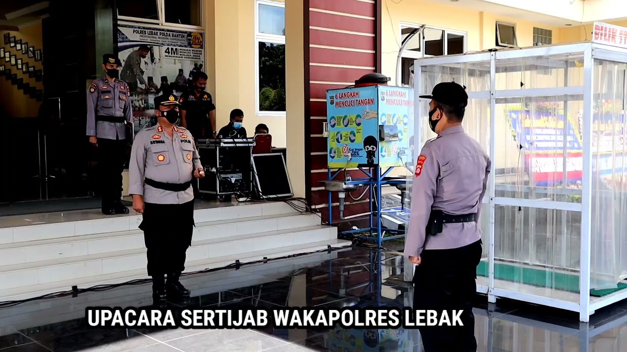 Jabatan Wakapolres Lebak Resmi Diserahterimakan