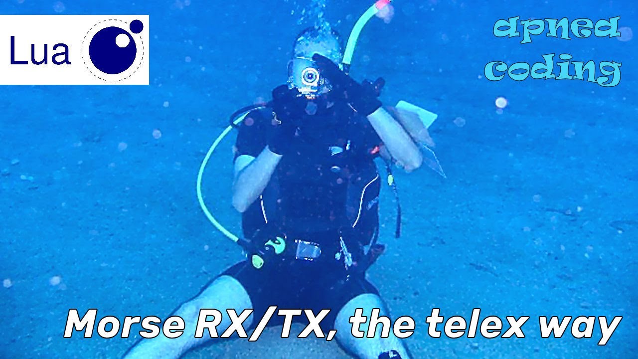 ambient coding Morse encoder/decoder demo in Lua #ambient #coding #programming #notalking
