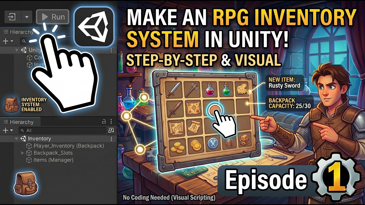 The Ultimate Unity Inventory System: Expandable & Professional (C#)