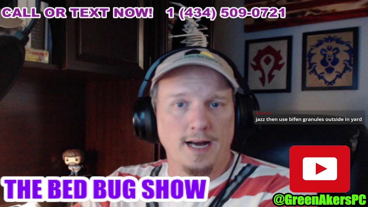 The Bed Bug Show - LIVE - Your Questions Answered - Ask A Pro