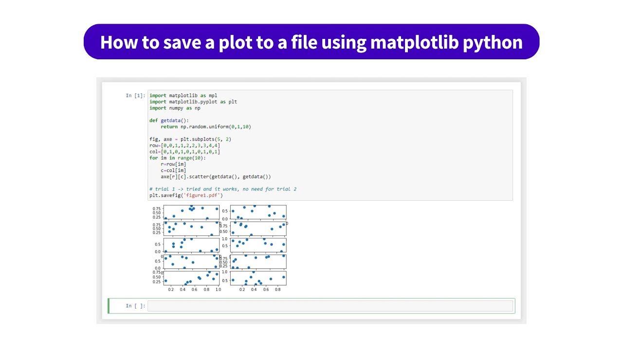 How to save a plot to a file using Matplotlib Python | kandi Use Case