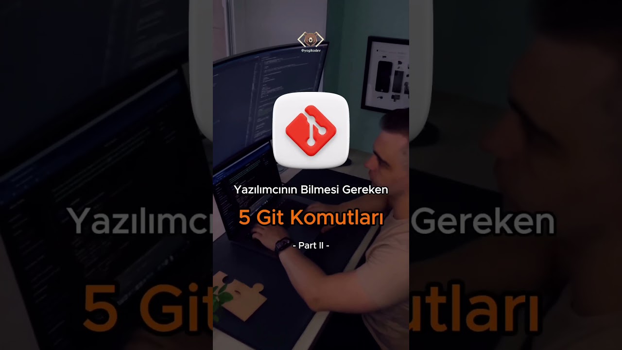 İşte yazılımcının bilmesi gereken 5 Git Komutları (PART II) 👇 #yazılımcı #yazılım #yazılımgeliştirme
