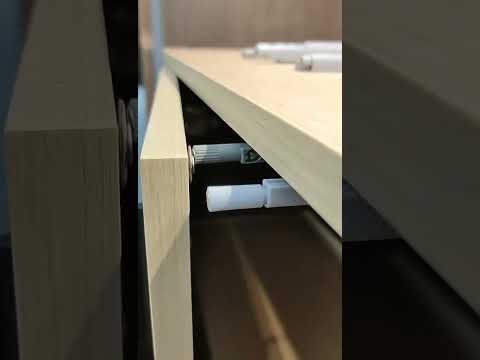 How to diy push to open cabinet door?❤ #vadania #hardwaretools
