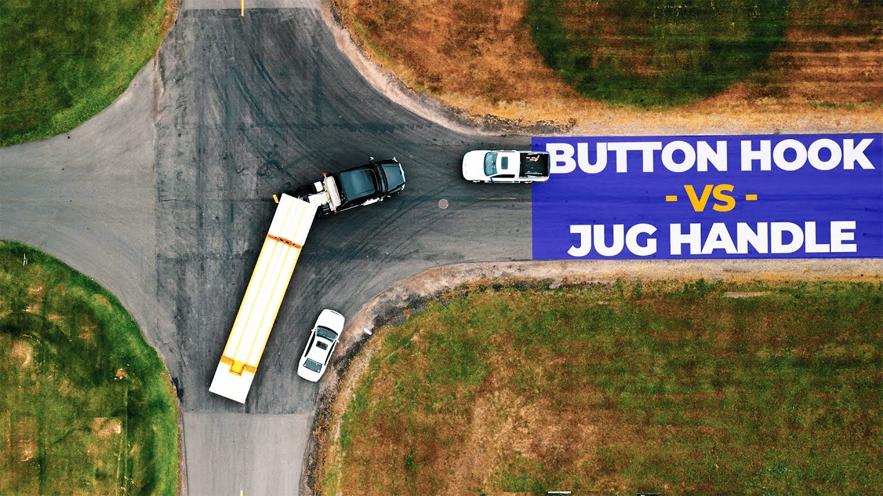 Button Hook Vs. Jug Handle Turn | Trucking Techniques