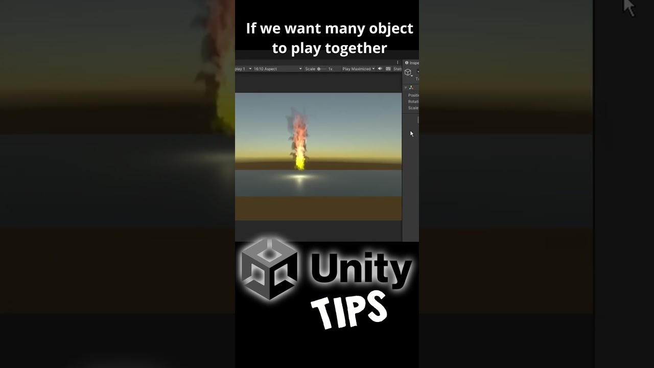 Play all particle systems object at the same time | Unity Tip