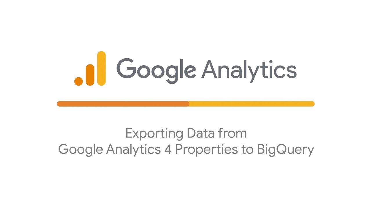 Exporting data from Google Analytics properties to BigQuery