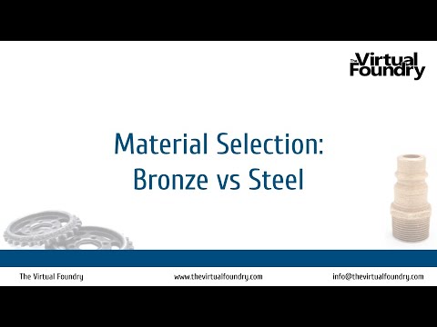 Material Selection: Bronze vs Steel