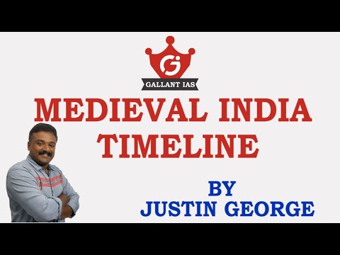 Medieval India -Timeline | UPSC IAS IPS IFS Prelims Exam|WOW History|Gallant IAS
