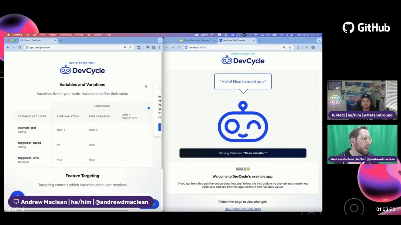Feature Flags for students with DevCycle