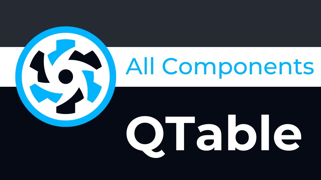 Learn Quasar Components - QTable